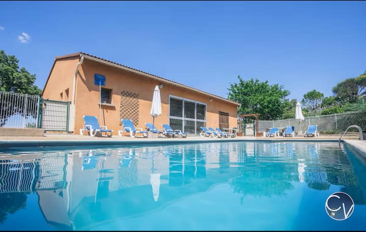 Lavilledieu - Les Terrasses De L'ardèche - Piscine - Vallon-Pont-d'Arc