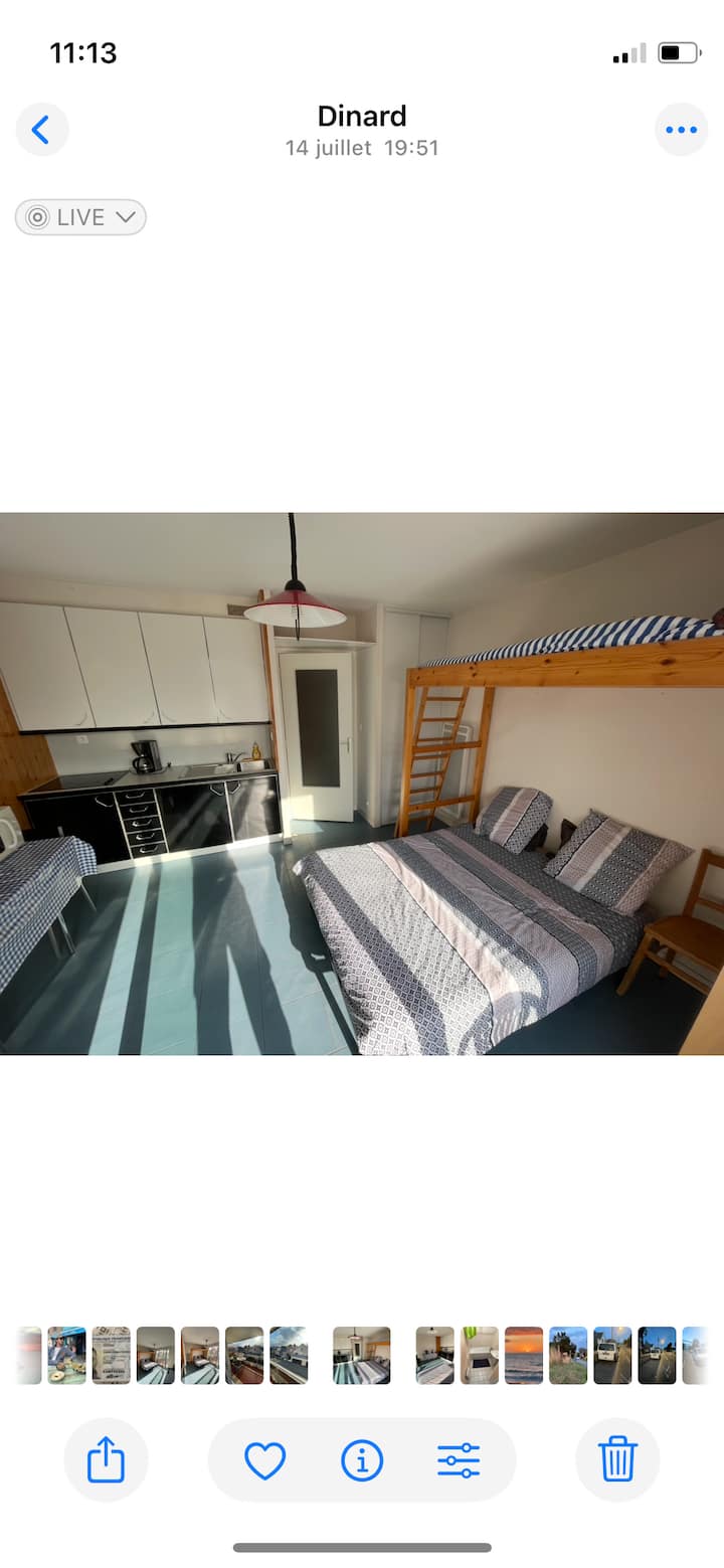 Studio Hyper Centre Dinard 400 M Plage De L’écluse - Dinard