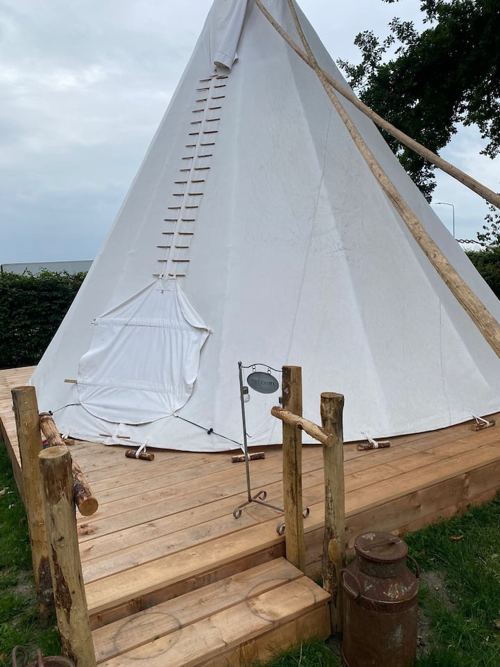 Sfeervolle Glamping Tipi - Hoogstraten