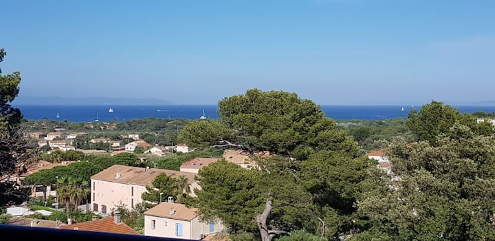 Appart Chambre Vue Mer - Porquerolles