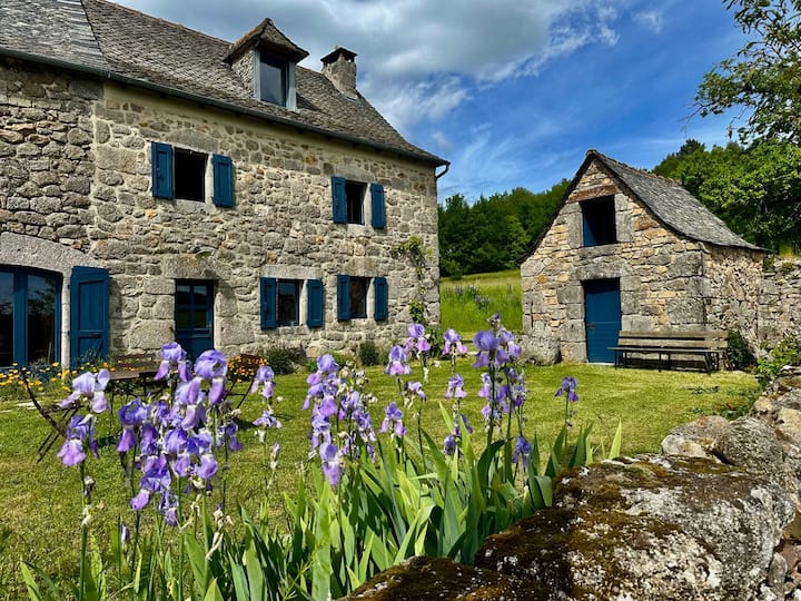 Maison De Lentin, Calme, Plan D'eau, Nature - Aveyron