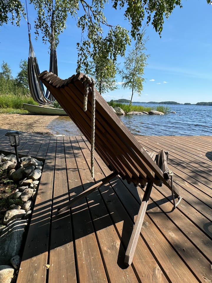 Mökki Saimaan Rannalla - Finland