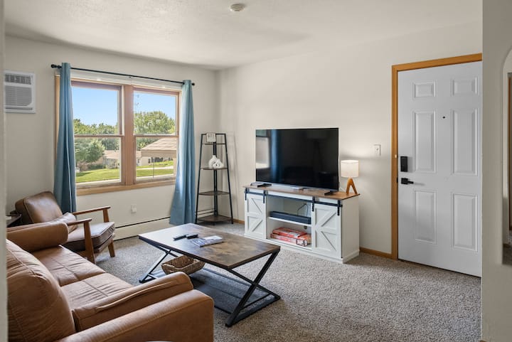 Central 2br W/ 1g Wi-fi + Workspace - Sioux Falls, SD