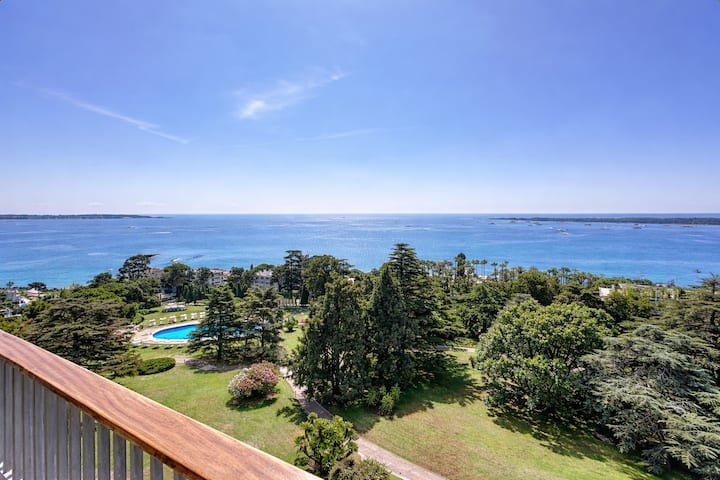 70m2 Vue Mer, Piscine, 7e éTage - Cannes