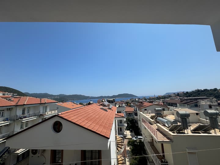 Kaş Merkez'de Deniz Manzaralı Balkonlu 2+1 Daire 8 - Kaş