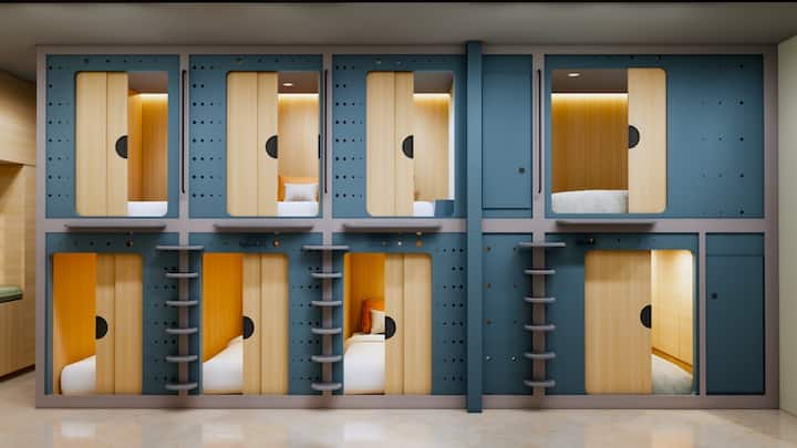 The Social Hub Capsule Pod Rooms - Chennai
