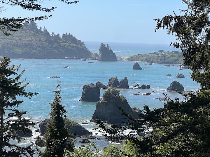 Baker Beach Seagull House Trinidad Harbor Views - Trinidad, CA