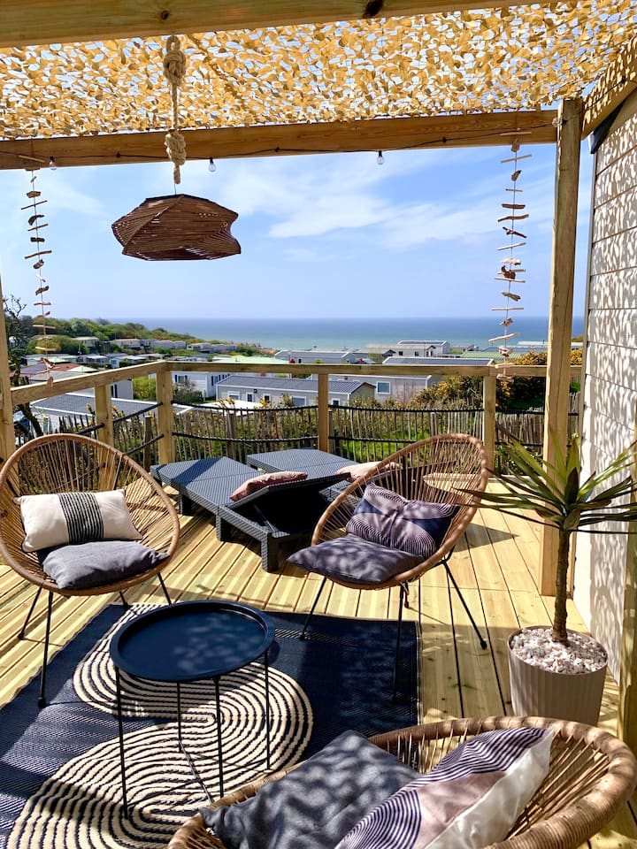 Mobil-home Premium Neuf 52m2 - Vue Mer Panoramique - Équihen-Plage