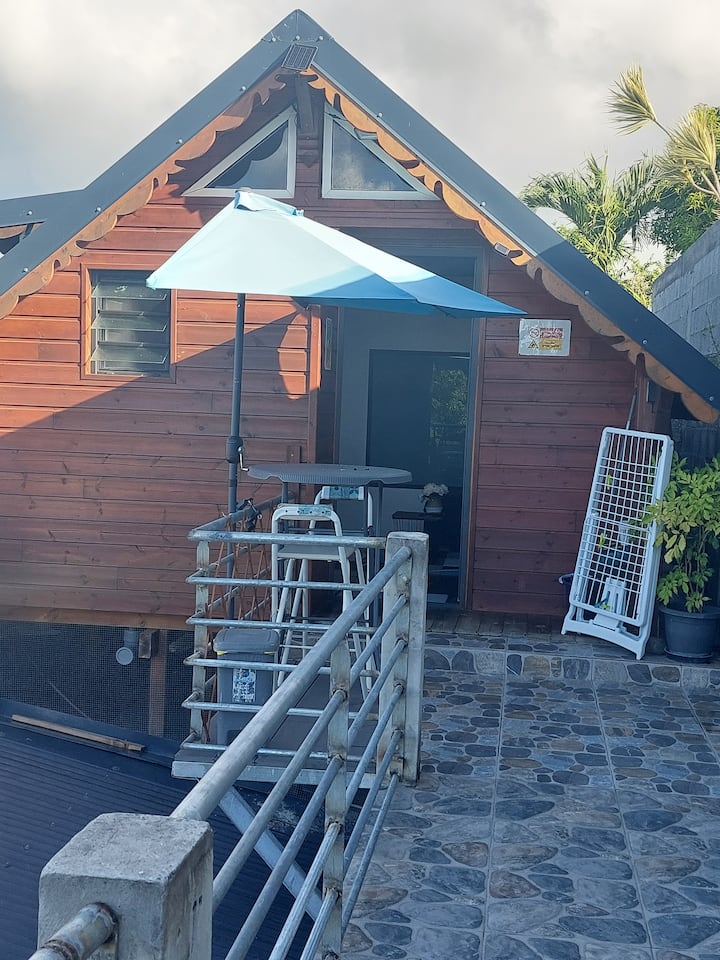 Le Bungalow Panoramique-proche Chu, Wifi, Pisc -Nf - Guadeloupe
