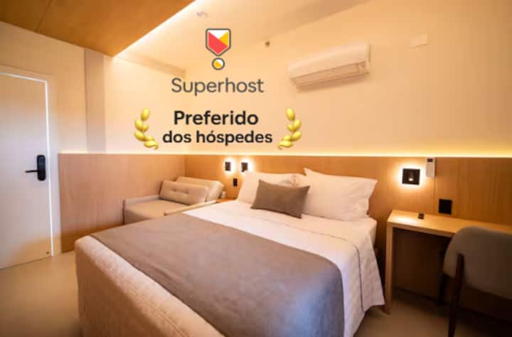 S10: Casal+ 1 Sofá-cama Solteiro - Foz do Iguaçu