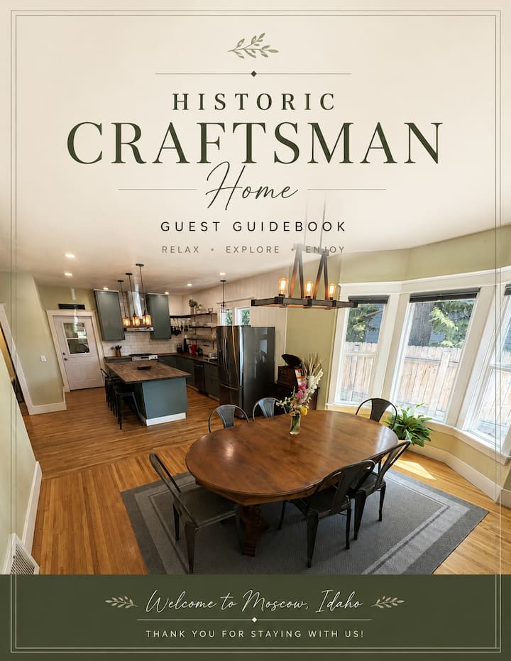 The Historic Craftsman Home - Moscow, ID