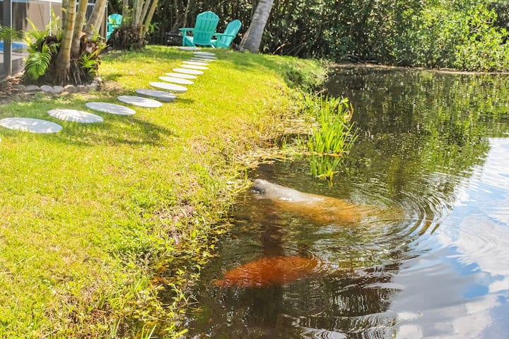 Bring Snacks & Relax| Waterfront| Pool| Crib| Pets - North Fort Myers, FL