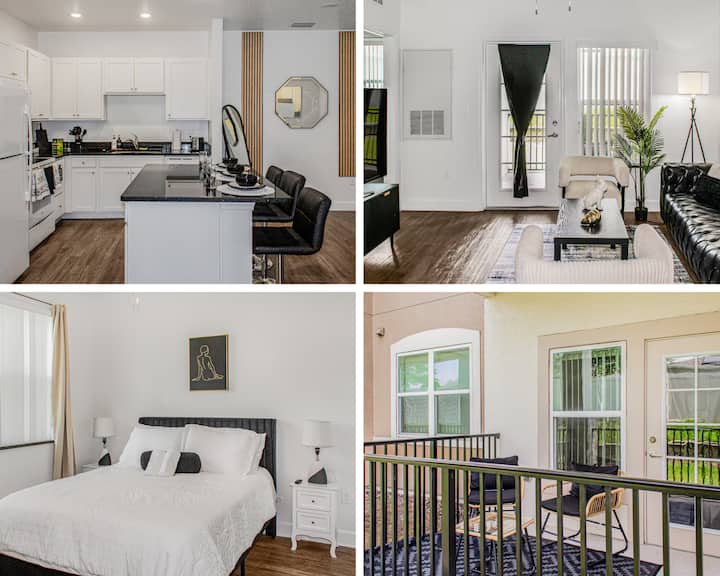 The Tuxedo 2br • Pool • Near Silver Spurs Arena - Kissimmee, FL