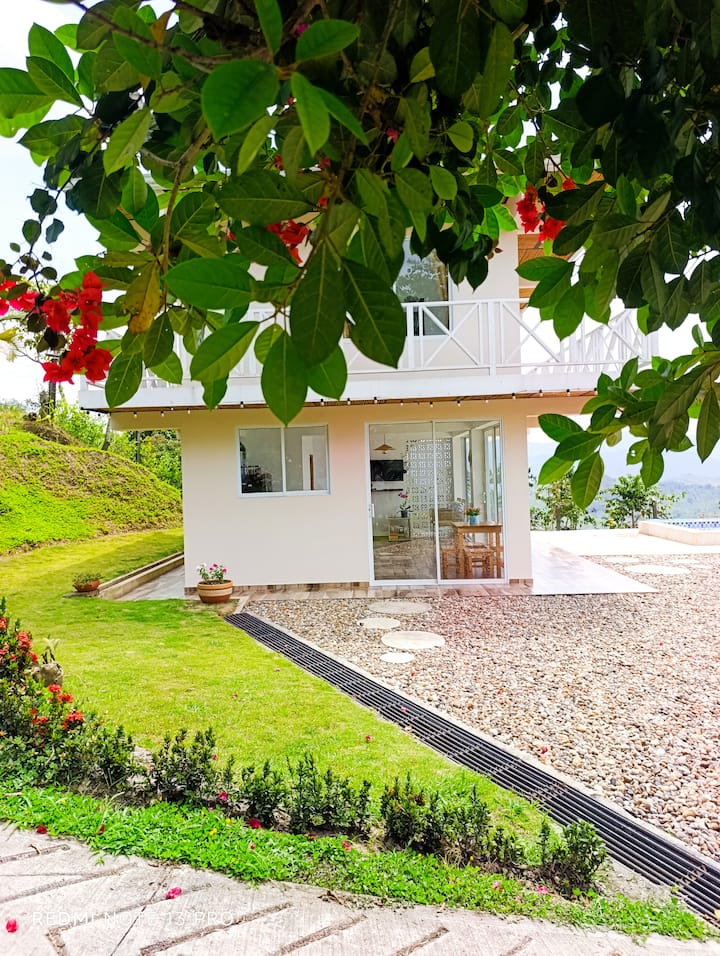 Jacuzzi, Cabaña, Vista, Rústico, Acogedor, Natural - Sasaima