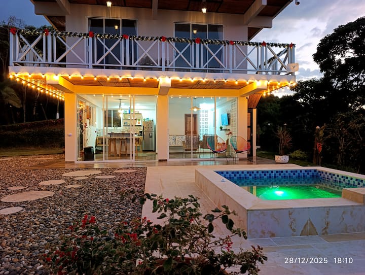 Cabaña, Jacuzzi Climatizado, Vista, Naturaleza - La Vega