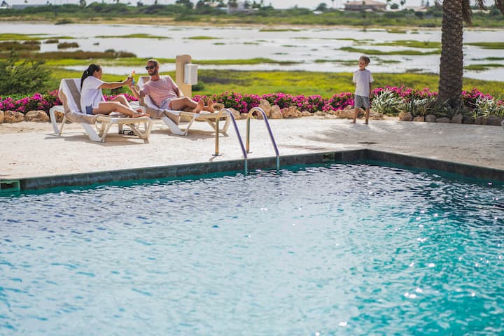 New Peaceful 1 Br + Sofabed / Retreat With 3 Pools - Aruba