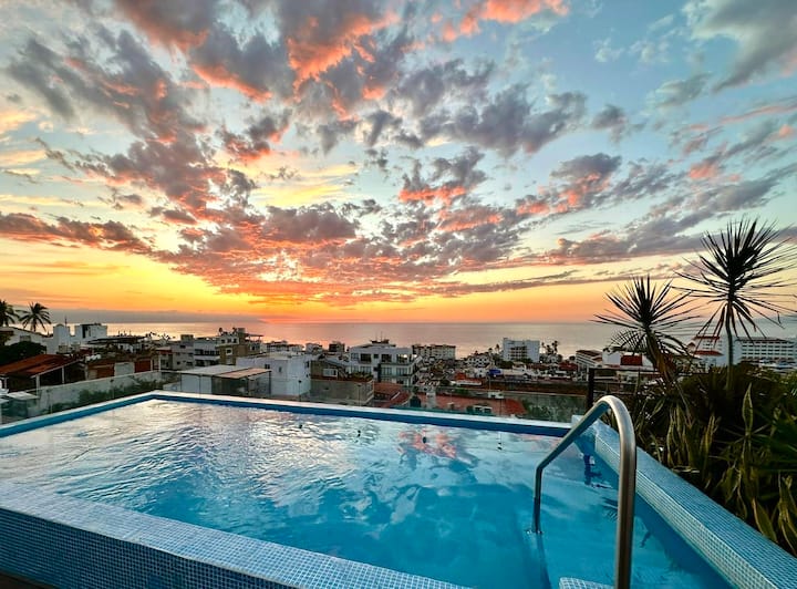 Beachside W/ Roof + Plunge Pool - Mexico