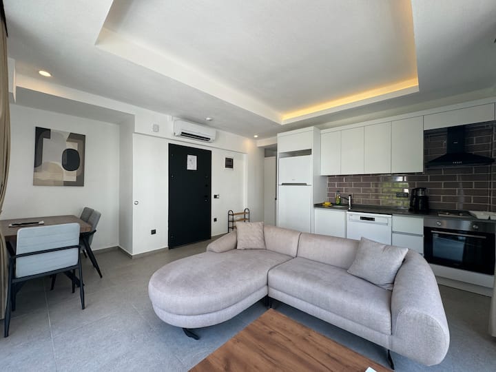 Kaş Merkez'de Modern 1+1 Daire - Kaş