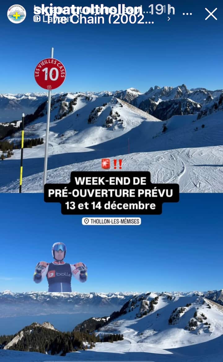 Appartement Cosy Les Mémises-fibre Internet. - Thollon-les-Mémises