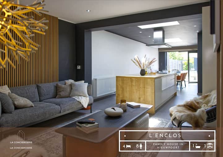 Maison Rénovée & Familiale 4 Chambres à Nieuwpoort - Koksijde