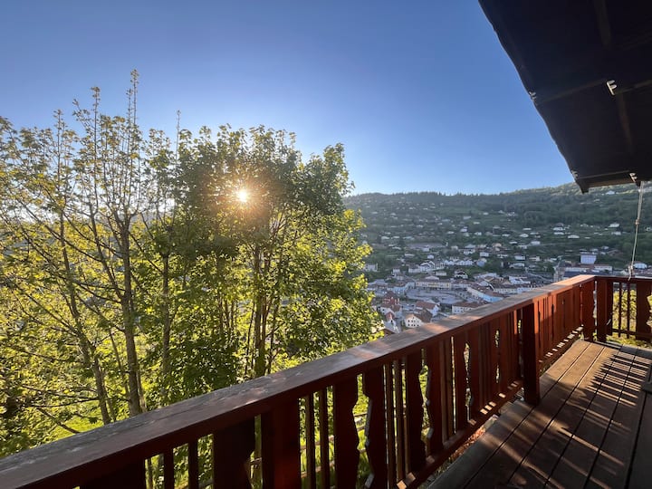 Charming Chalet With Great Views And Outdoor Area - La Bresse