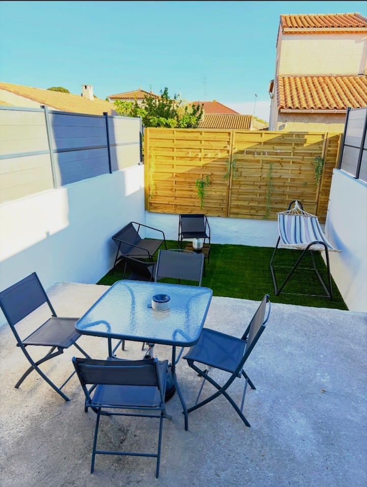 Entre Terre & Mer, Logement Proche Plages Et Cure - Bouzigues