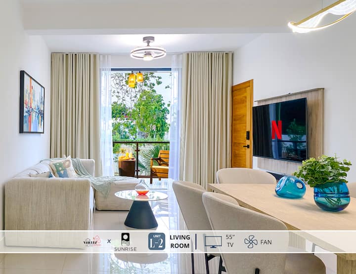 Condo @Sun-rise | 3br Fresh Style • Beach Steps - Puerto Plata