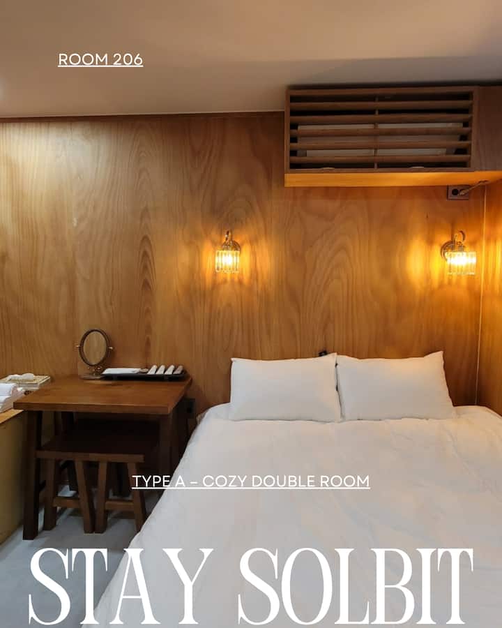 강릉솔빛_206  ( #강릉역 #강릉중앙시장#감성숙소) - Gangneung-si