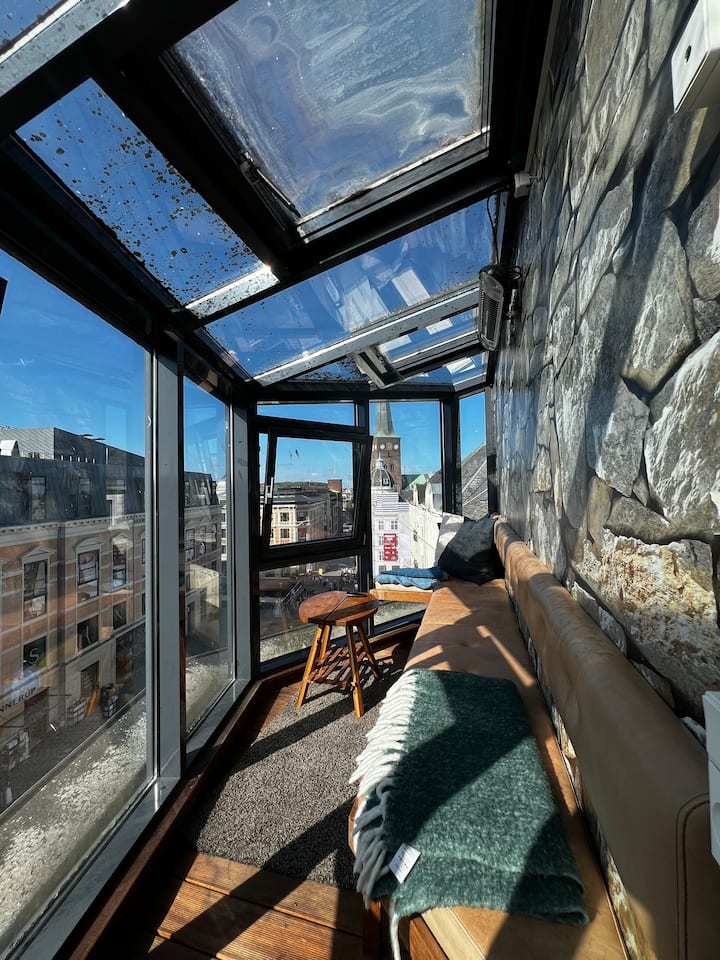 Penthouse Midt I Aarhus C - Aarhus