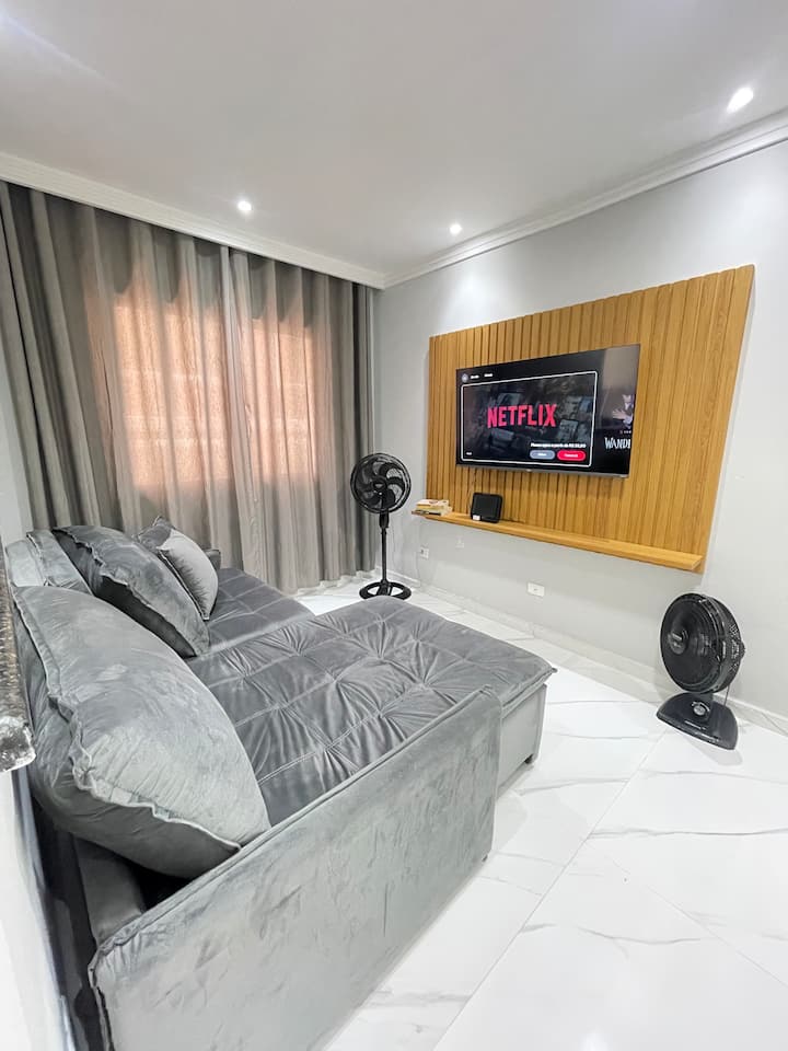 Acorde Com O Som Do Mar Em Um Apê Pé Na Areia! - Praia Grande