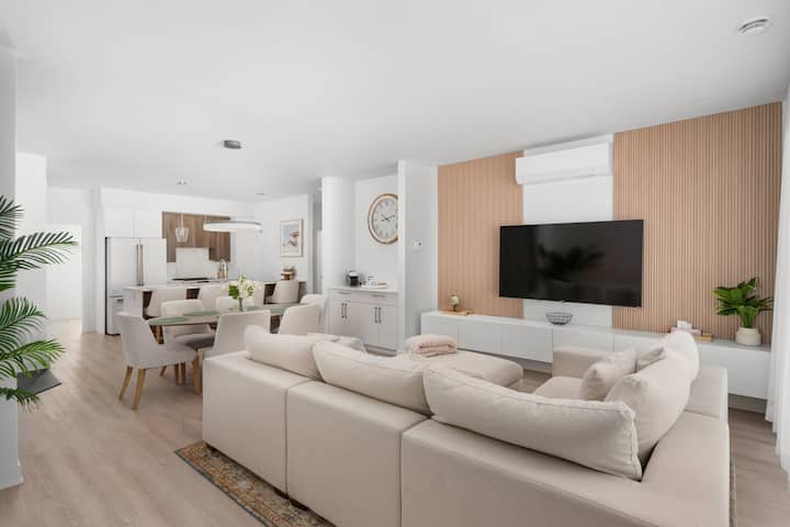 Relaxing 3br Condo W/ Jacuzzi & High-speed Wi-fi - Mirabel