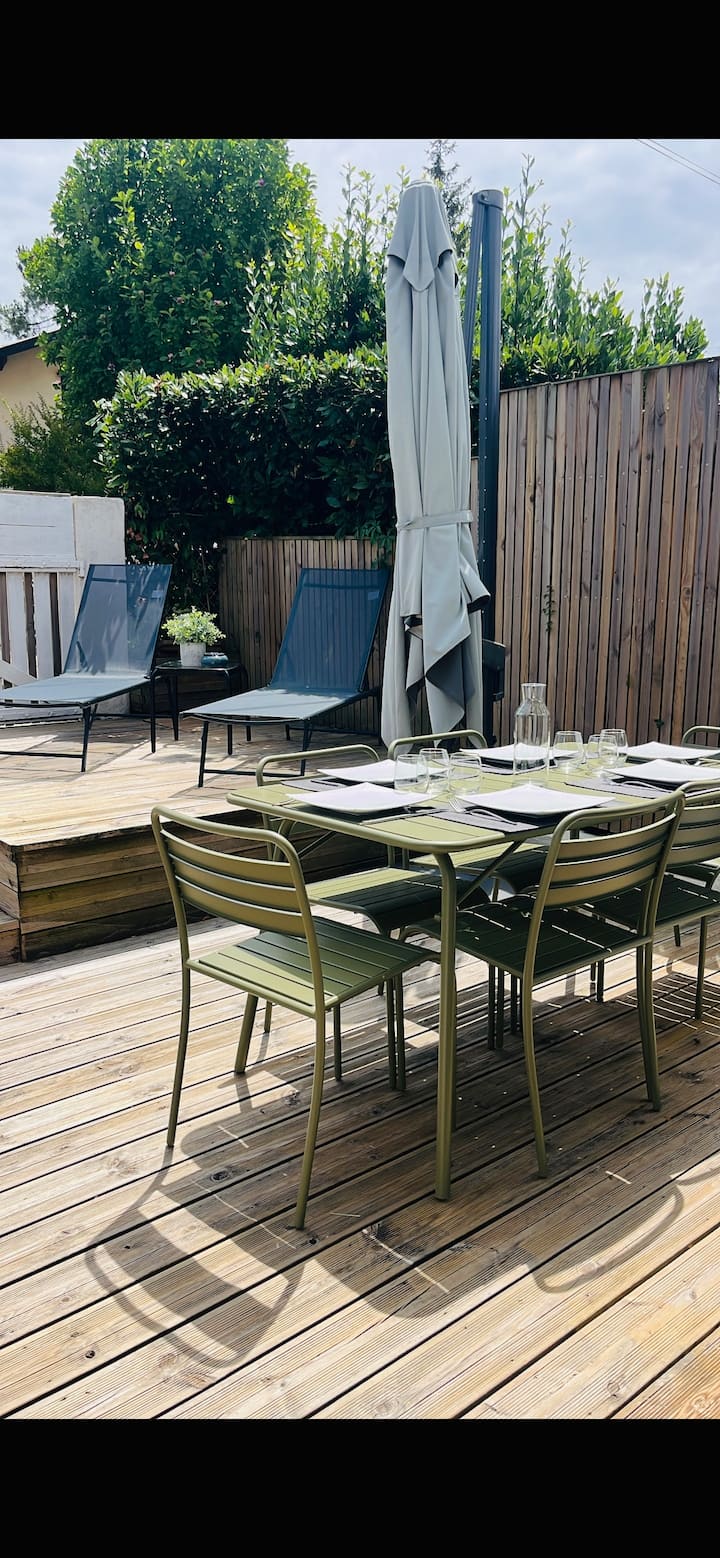 Au Cabanon Quartier Triangle D’or Capbreton 6 Pers - Capbreton