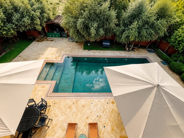 Relaxing Villa With Private Pool In Marrakech - Morocco