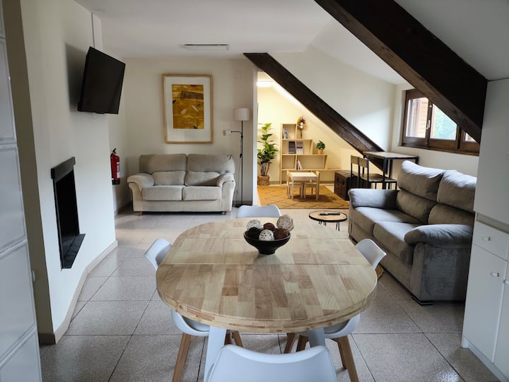 ÁTico Con Vistas Y Chimenea - Ansó