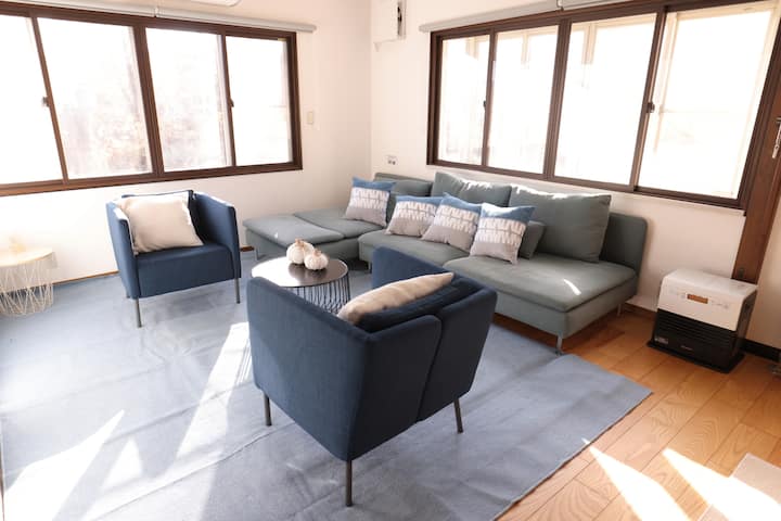 【最大10名】2025年リノベ済み　サウナ・広々リビング・上質空間／赤倉スキー場近く - Myoko