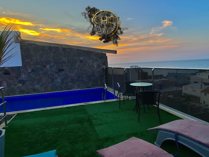 Duplex Avec Piscine Vue Sur Mer - Algerien