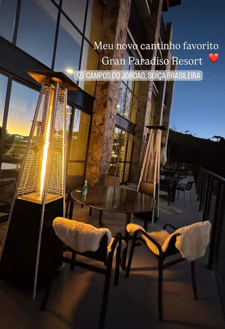 Gran Paradiso Resort Spa
Quarto 03 - Campos do Jordão