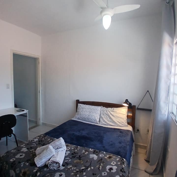 Ape Confortável 2 C/ Ar Condicionado 10 Min Sjc - São José dos Campos