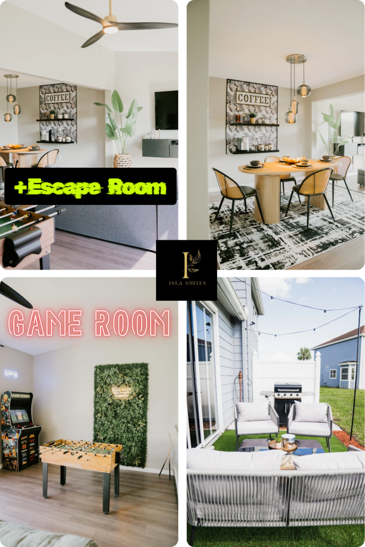 Luxury Townhome + Game Room Near Disney Universal - Florida