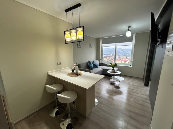 Hermoso Departamento Con Vista Al Mar - Valparaíso