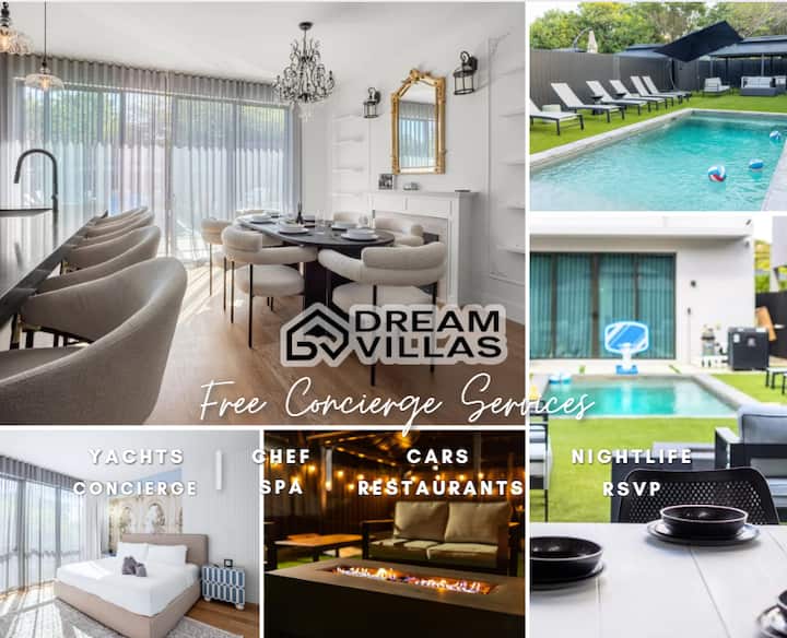 Parisian Modern Art In Design District, Pool, Bbq - Miami