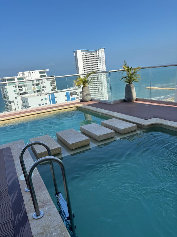 Apt P 23 Cerca Aeropuerto Playas Marbella Piscina - Cartagena, Colombia