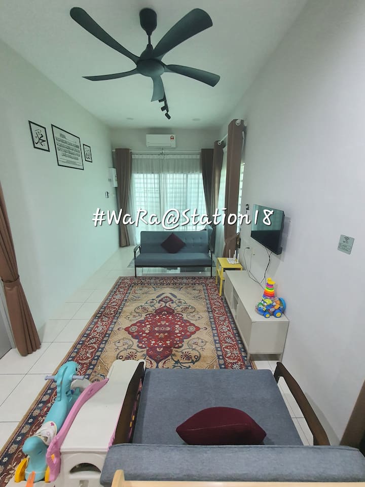 Wara Homestay End Lot Fully Aircond At Station 18 - Batu Gajah