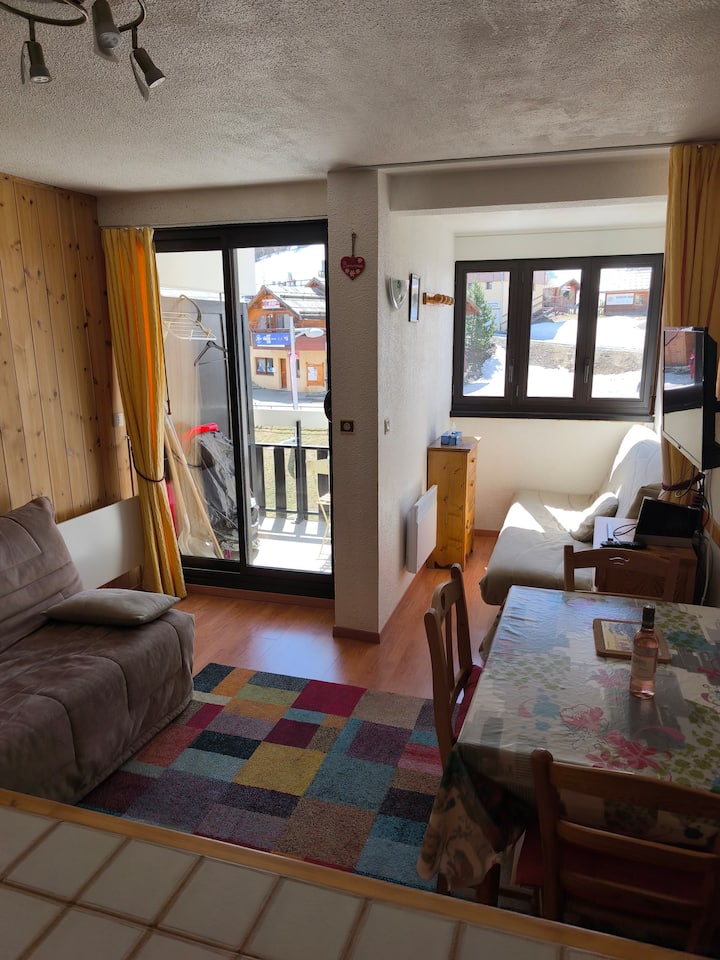 Studio 5 Couchage Puy-saint-vincent 1600 Vue Piste - Ailefroide