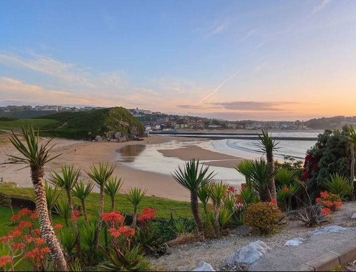 Bajo Jardín, Piscina Y Parking - Suances
