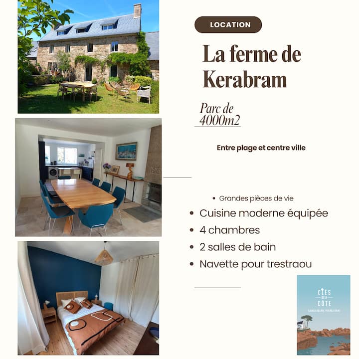 La Ferme Familiale De Kerabram 8 Personnes Perros - Perros-Guirec