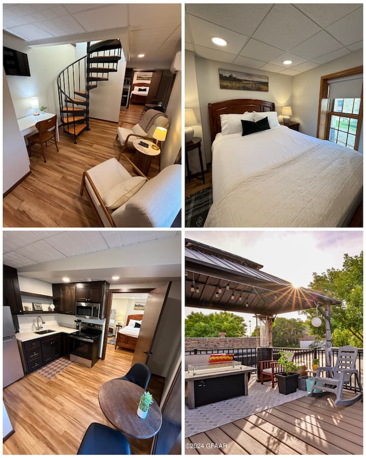 Downtown Retreat With Rooftop Patio - Sleeps 3 - グランド・フォークス, ND