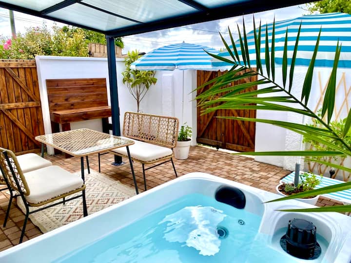 Studio Indépendant, Jacuzzi & Terrasse Privative - Andernos-les-Bains