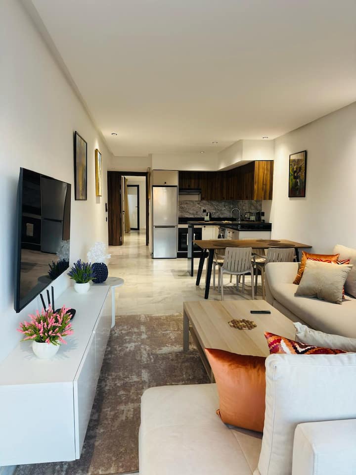 Sunny & Spacious Studio < Palm District > - Casablanca, Maroc