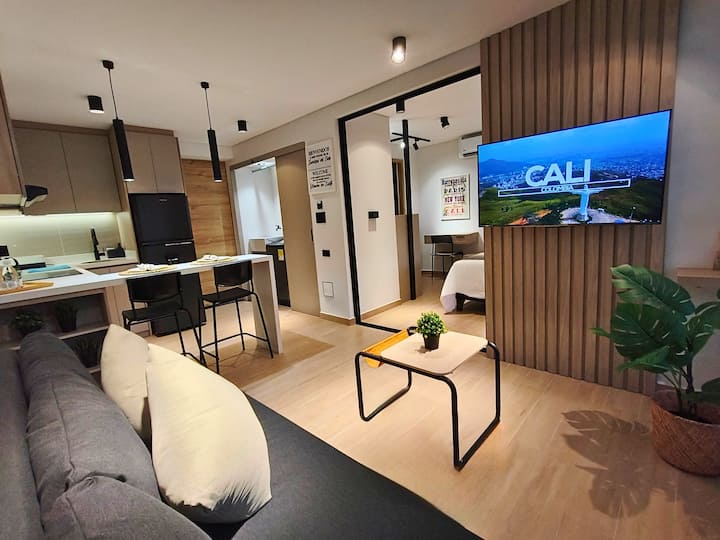 Nice Apartment | Pool |Jacuzzi |Gym |A/c |Wifi - Cali